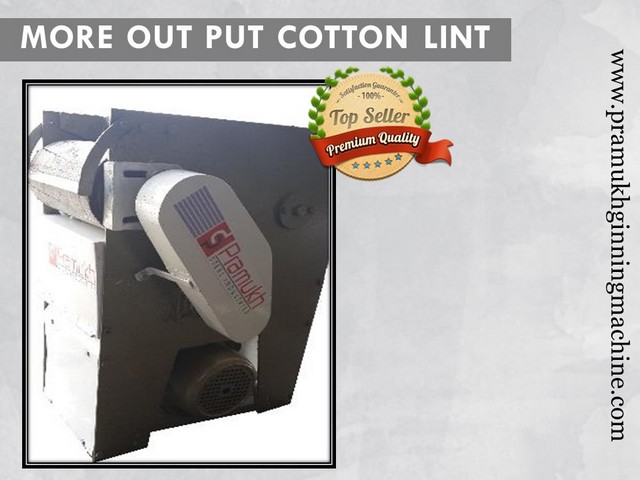 mini ginning machine : portable cotton ginning machine